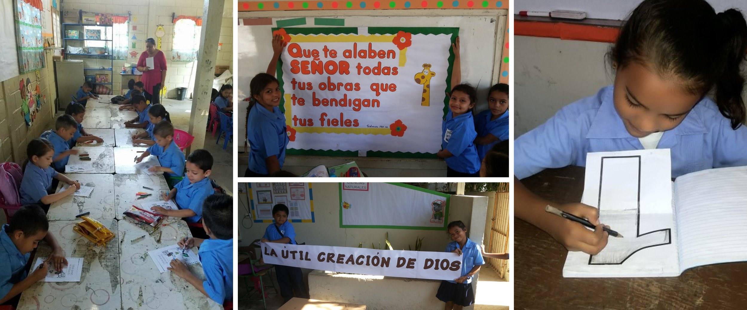 New Bible curriculum in Honduras Schools - Lifeline Christian Mission